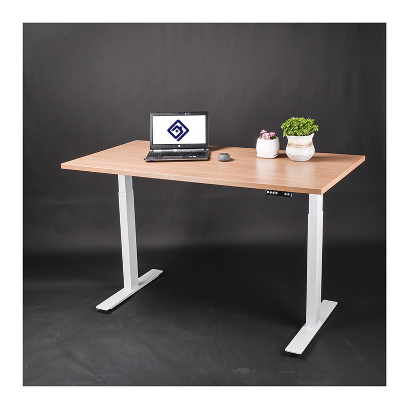 adjustable computer table Dual Motor with Desk Top -Supplier Zhiding